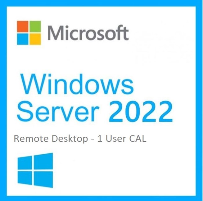 Windows Server 2022 Remote Desktop - 1 User CAL